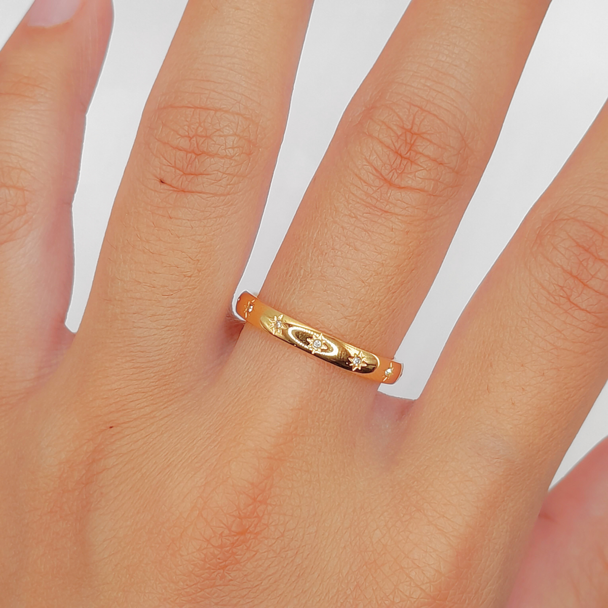 Starlight Rounded Ring | Gl'amour